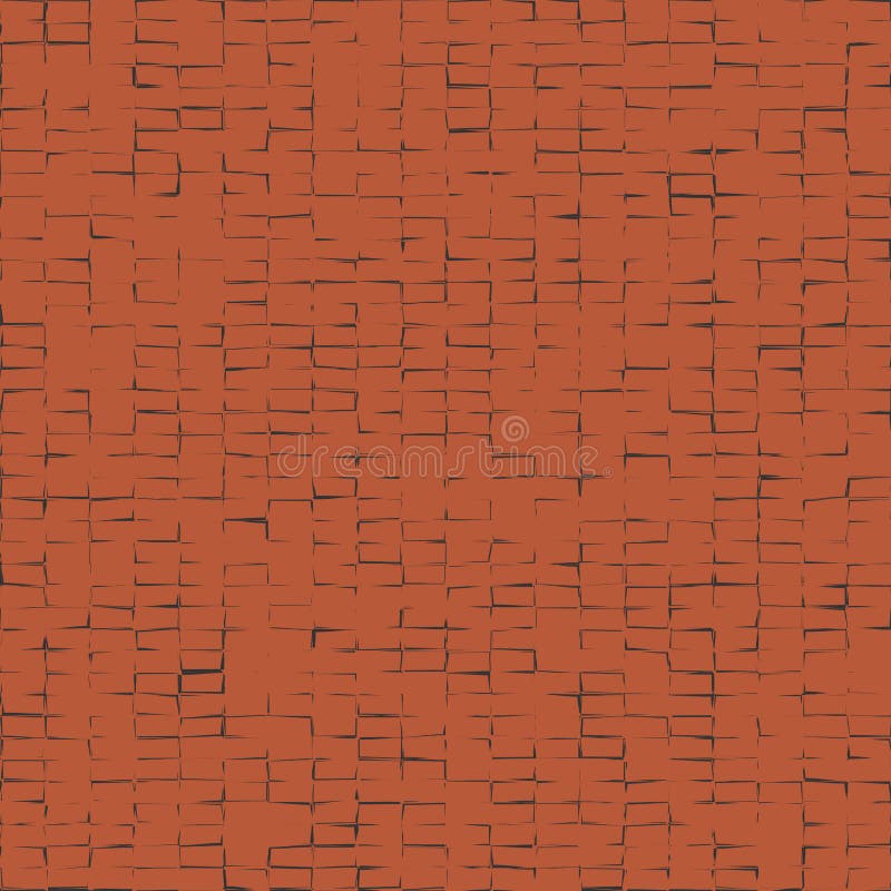 Distorted Squares Abstract Pattern.Black Squares on Red Background ...