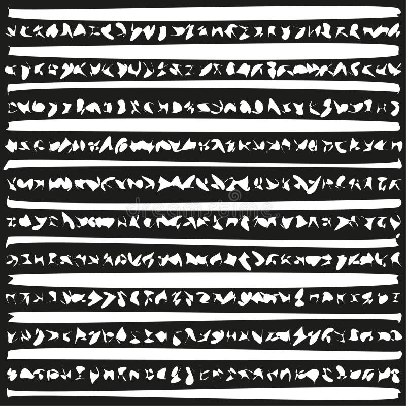 Distorted Stripes Pattern. Optical Illusion Vector. Black Abstract ...