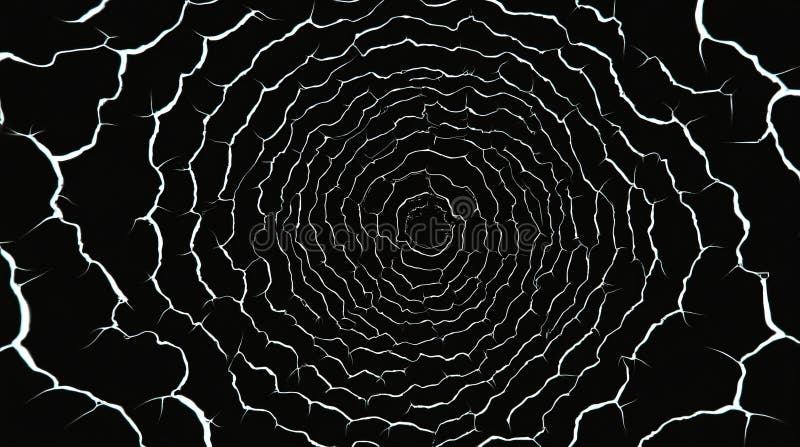 Distorted Twisted Black and White Line Background. Trippy Strip ...