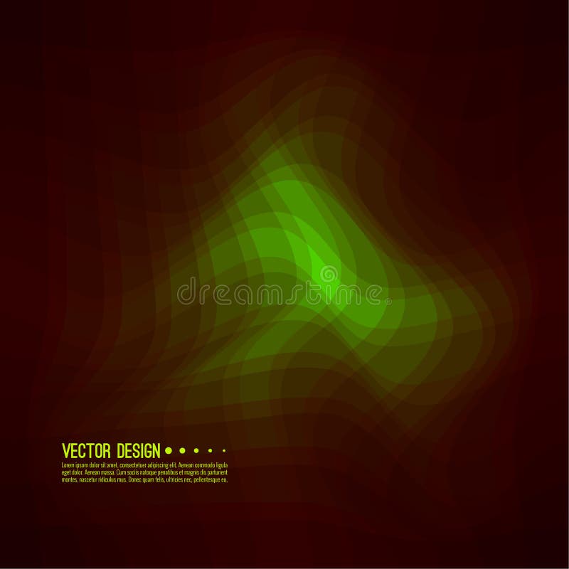 Distorted Wave Colorful Texture. Stock Vector - Illustration of ...