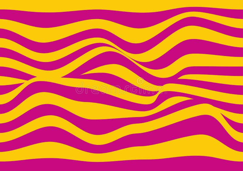 Distorted Wavy Lines Abstract Background Vector Illustration, Curve it ...