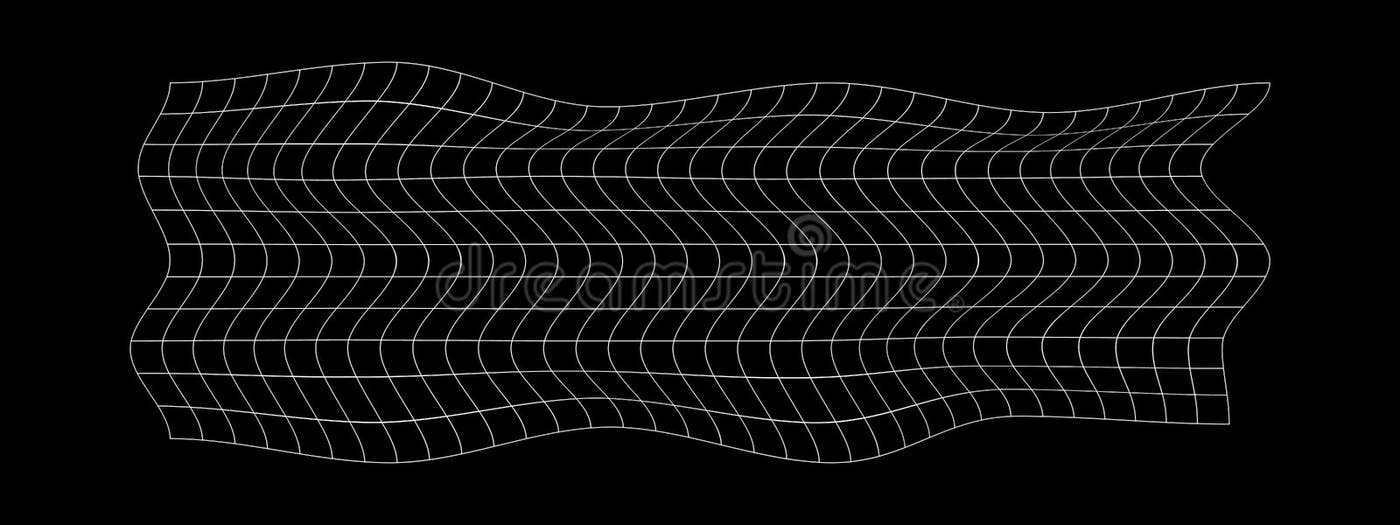 Distorted Grid Pattern Bent Stock Illustrations – 75 Distorted Grid ...