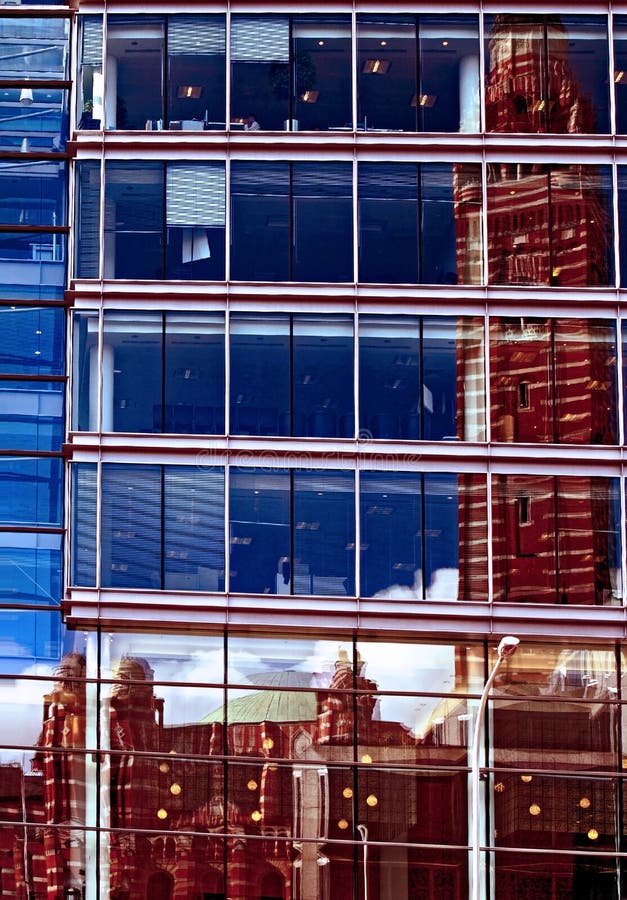 Distorted Building Reflection Picture. Image: 130083