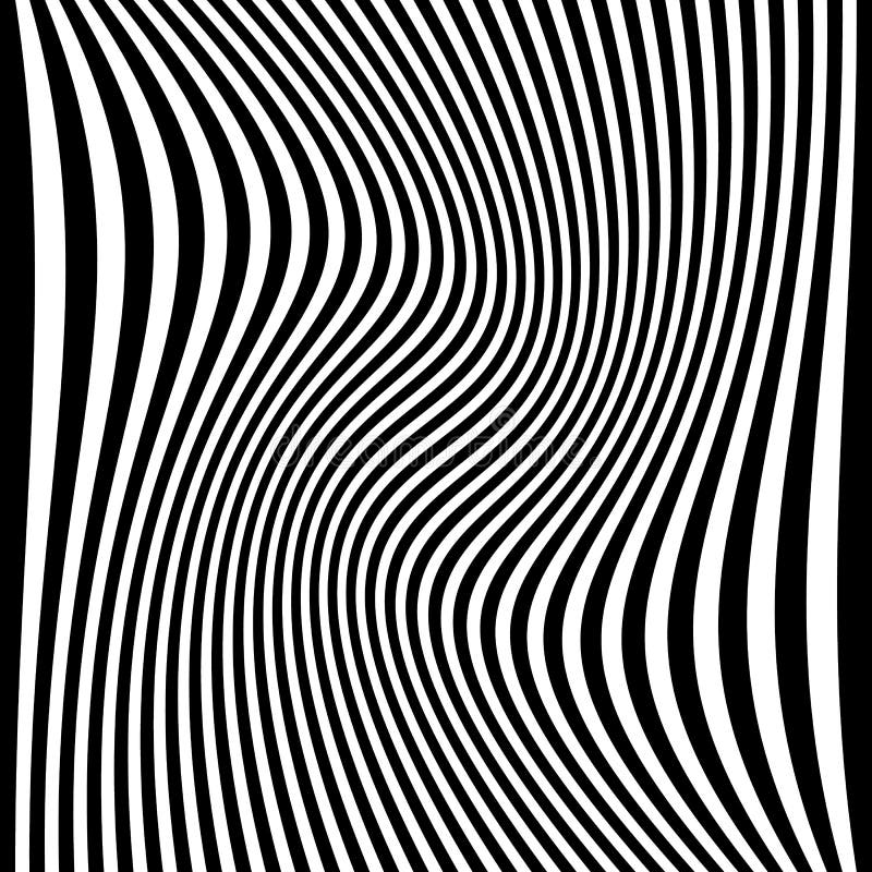 Distortion Effects On Various Patterns Geometric Deformed Textured