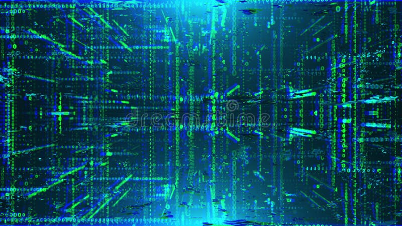 Distortion and Glitches in Digital Circuits Stock Photo - Image of ...