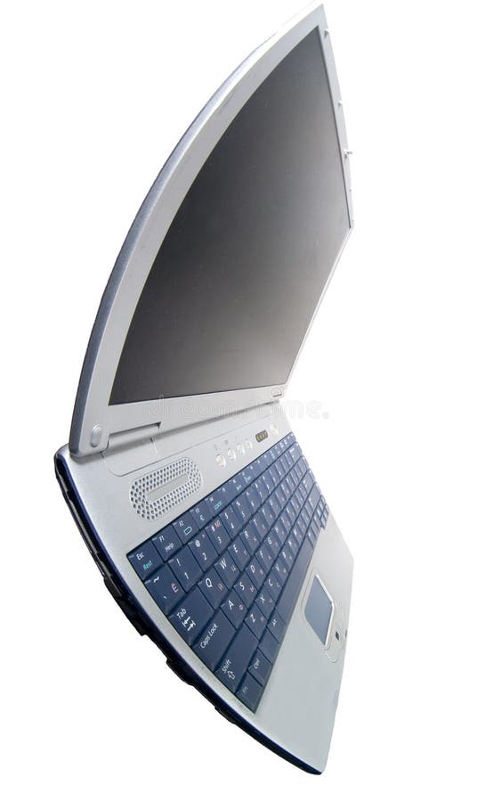 Distortion Laptop at the Left Stock Image - Image of internet, laptop ...