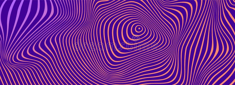 Distortion Lines Background. Distort Stripes Stock Vector ...