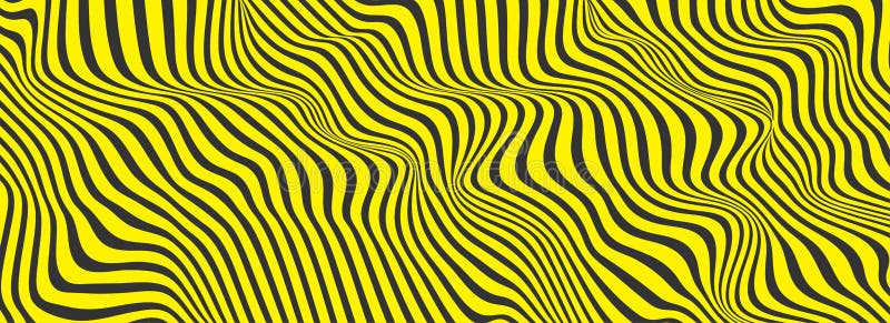 Distortion Lines Background. Distort Stripes, Abstract Modern Pattern ...