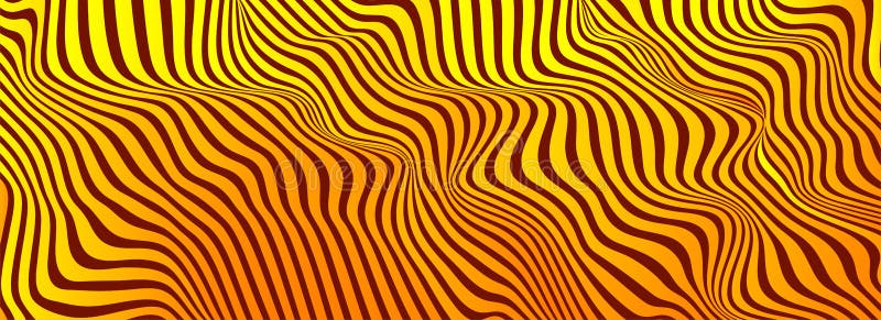 Distortion Lines Background. Distort Stripes, Abstract Modern Pattern ...