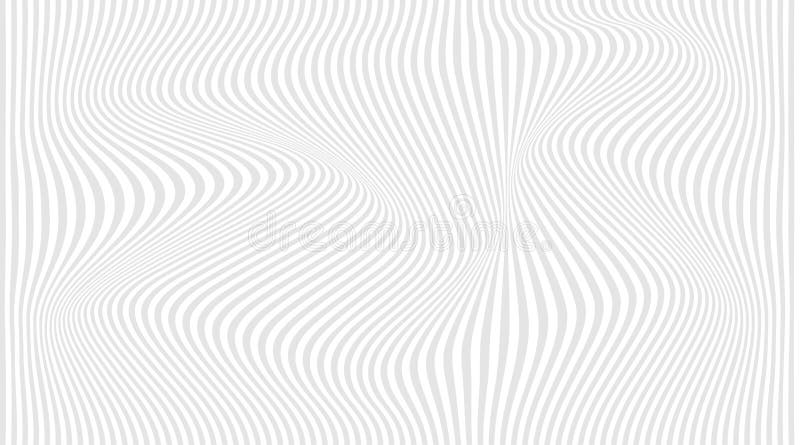 Distortion Lines Background. Distort Stripes, Abstract Modern Pattern ...
