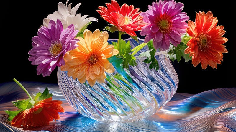 Distortion rippled glass stock illustration. Illustration of decor ...