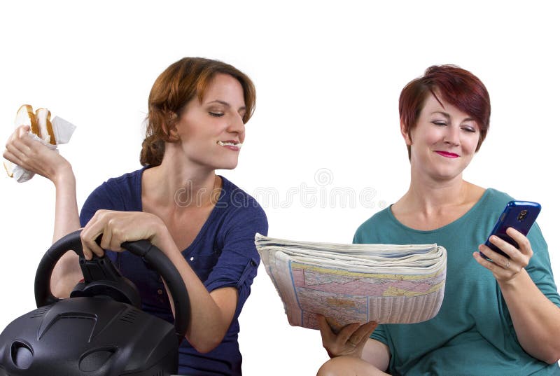 Distracted Driver stock image. Image of insurance, beautiful - 34196701