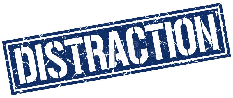 Distraction stamp stock vector. Illustration of seal - 120845444