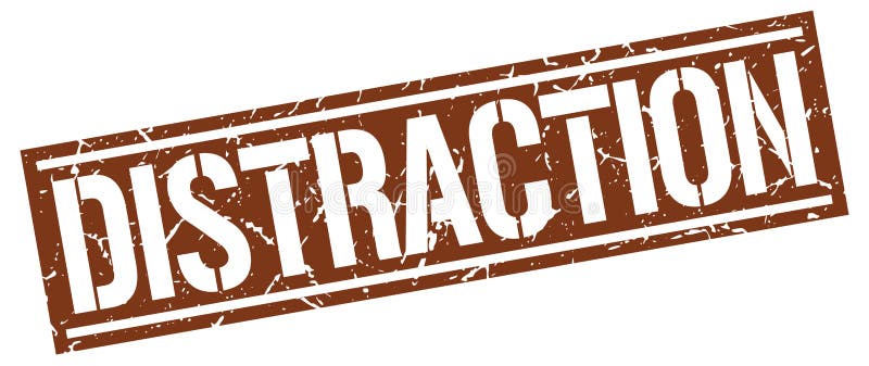 Distraction stamp stock vector. Illustration of sign - 120852544