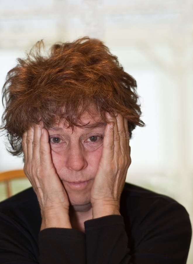 Distraught stock photo. Image of anguish, hide, model, face - 70336