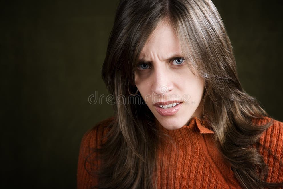 Distraught Young Woman stock photo. Image of female, unhappy - 7352598