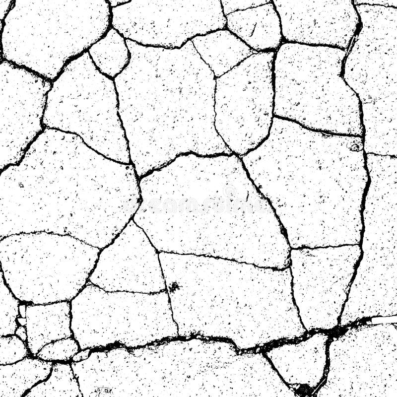 Distress Cracked Texture stock vector. Illustration of plaster - 73055493