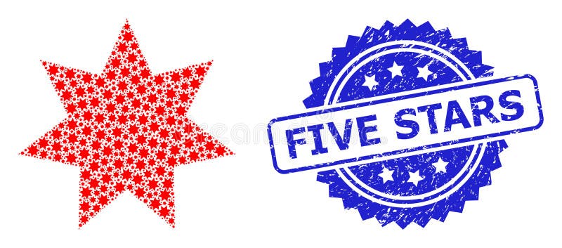 Six Corner Star Halftone Dot Icon Stock Vector - Illustration of ...