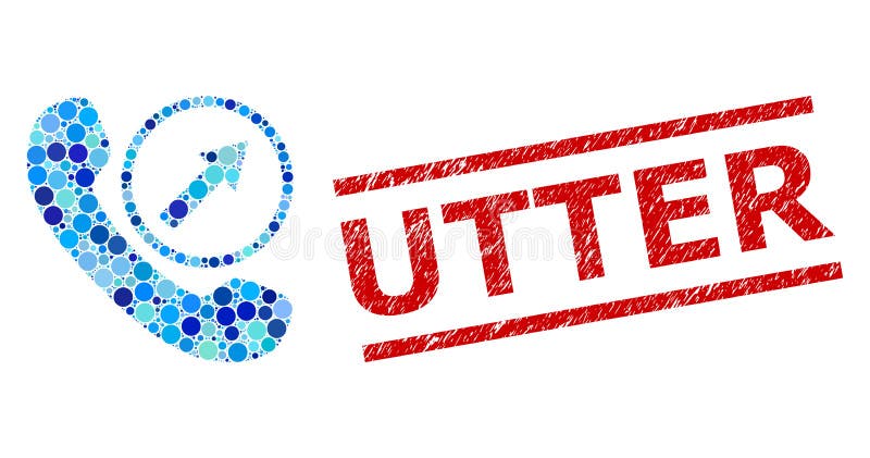 Utter Stock Illustrations – 1,493 Utter Stock Illustrations, Vectors ...