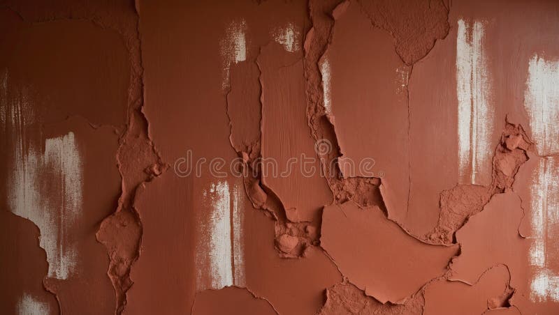 Distressed Artistic Plaster Wall with Prominen Surface Stock ...