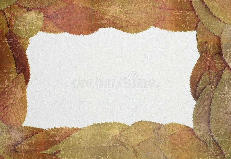 Distressed Autumn Backdrop with Place for Text Stock Image - Image of ...