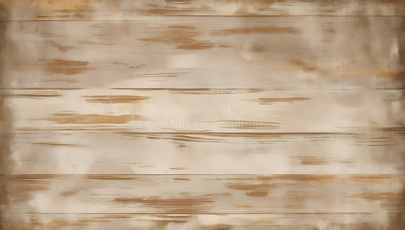 Distressed Beige Wooden Planks Background Texture Stock Illustration ...