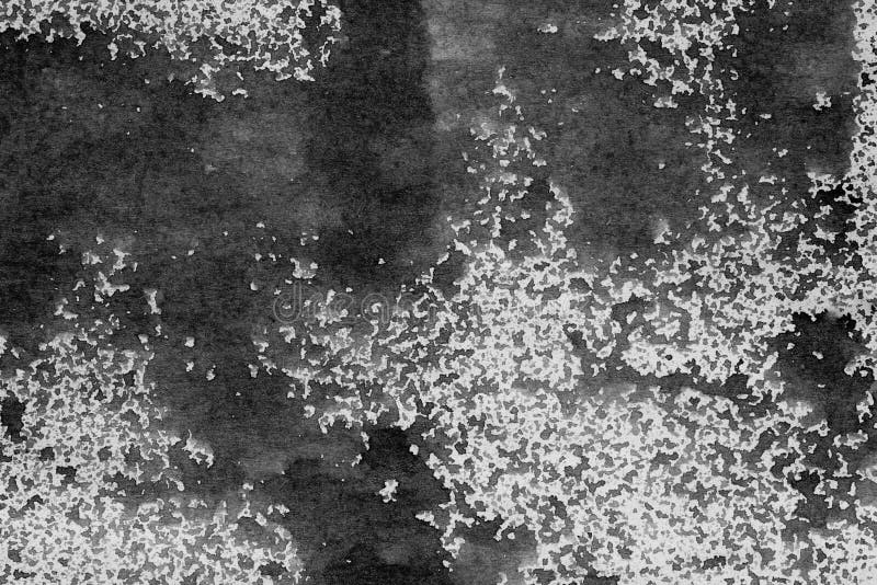 Distressed Black Pattern on White Paper Background Texture Stock Image ...