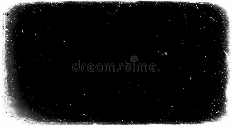 Distressed Black Rectangle: a Grungy Textural Abstract Stock ...