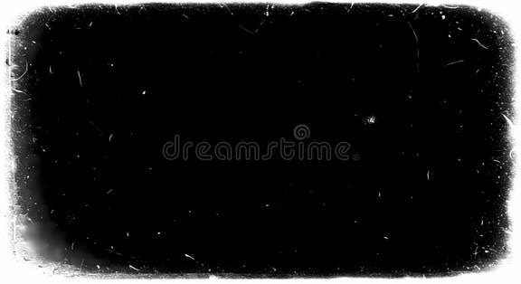 Distressed Black Rectangle: a Grungy Textural Abstract Stock ...