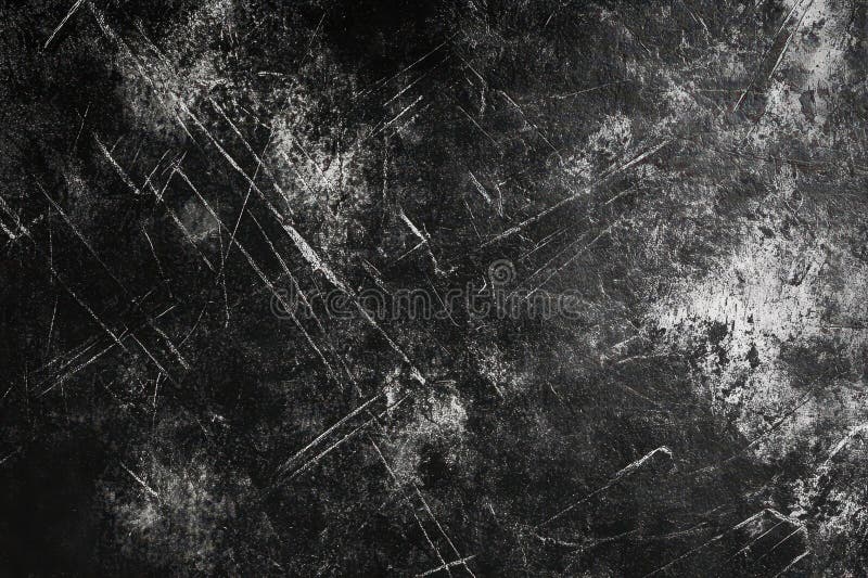 Distressed Black Surface with White Scratches and Specks Stock ...