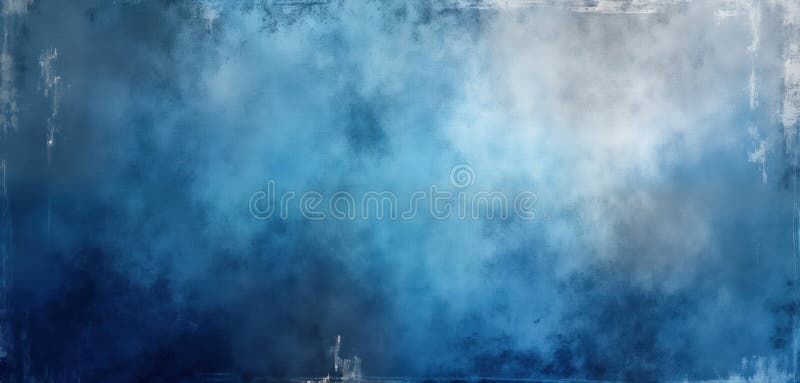 Distressed Blue, Grey Abstract Background. Textured Paint Strokes ...