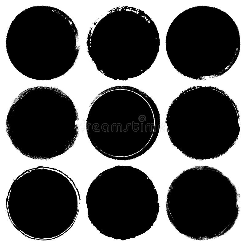 Bold Circle Line Chain Infographic Stock Vector - Illustration of ...