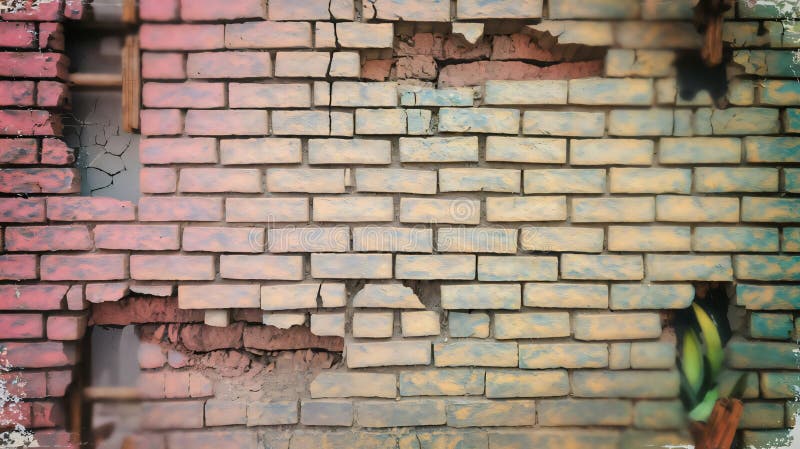 Distressed Brick Wall Texture, Grunge Background Good Resolution Stock ...
