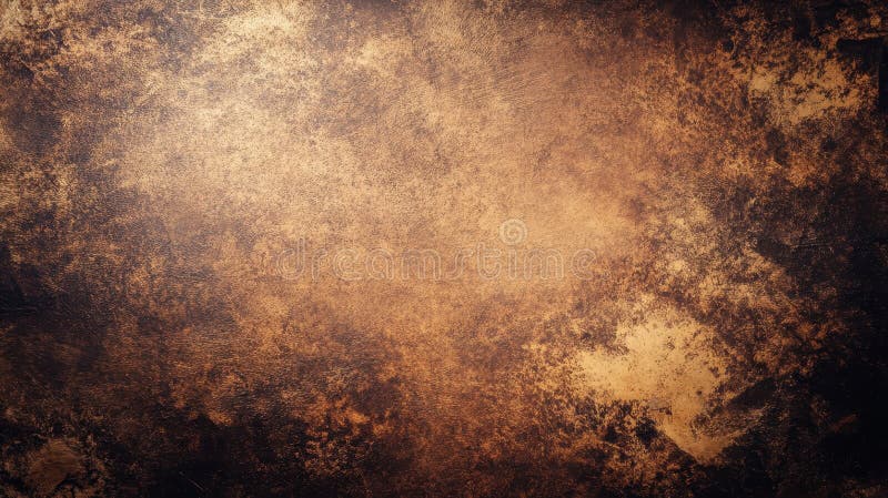 Abstract Brown & Gold Texture: Distressed Antique Backdrop with Subtle ...