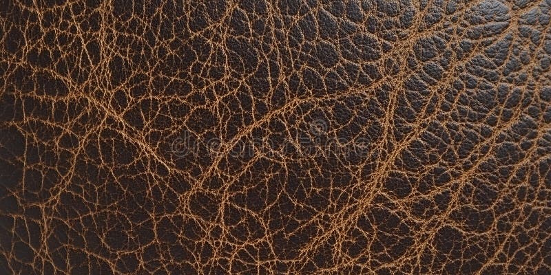Distressed Brown Leather Texture Crackled Vintage Cowhide Background ...