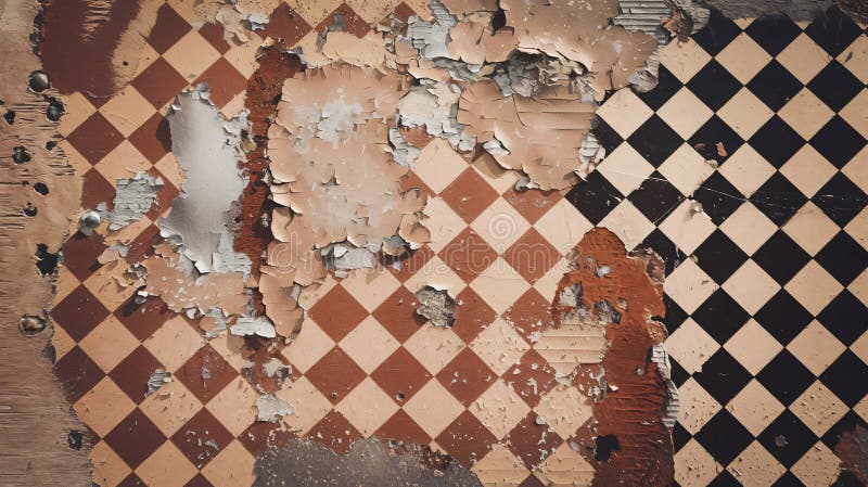 Distressed Checkerboard Pattern, Grunge Texture High Quality Image ...