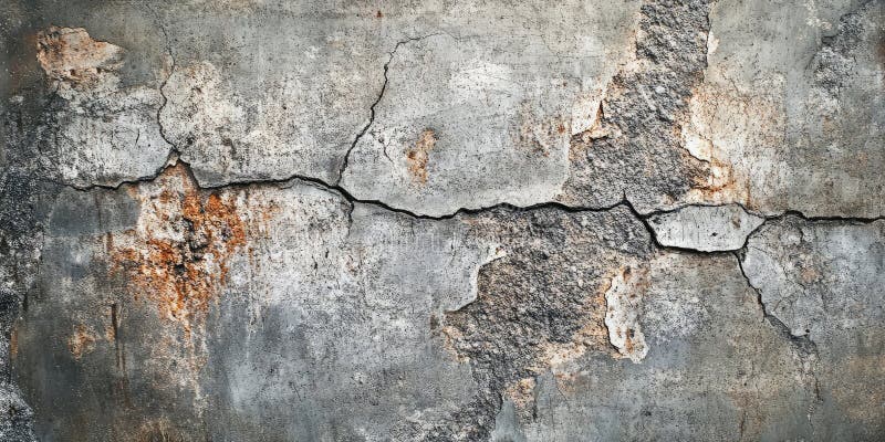 Distressed Concrete with Subtle Cracks Background for Urban and ...