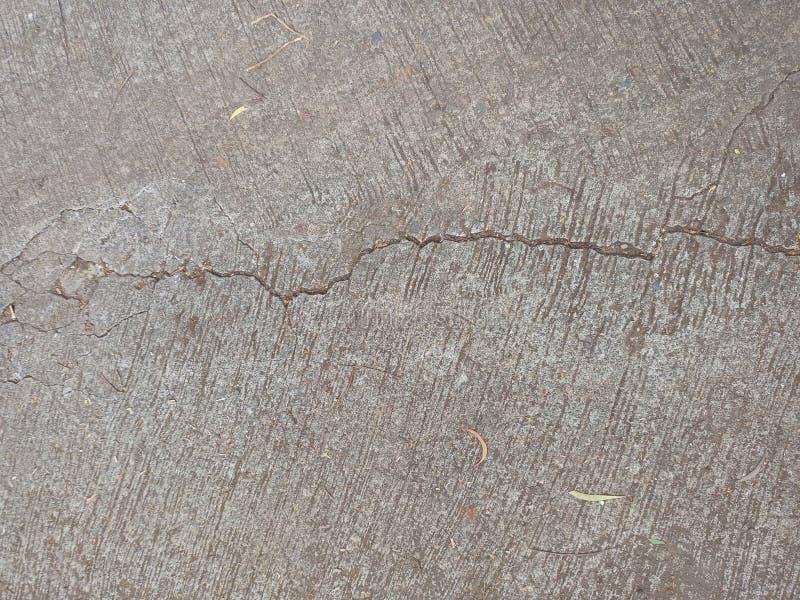 Distressed Concrete Surface with Numerous Drying Cracks Stock Image ...