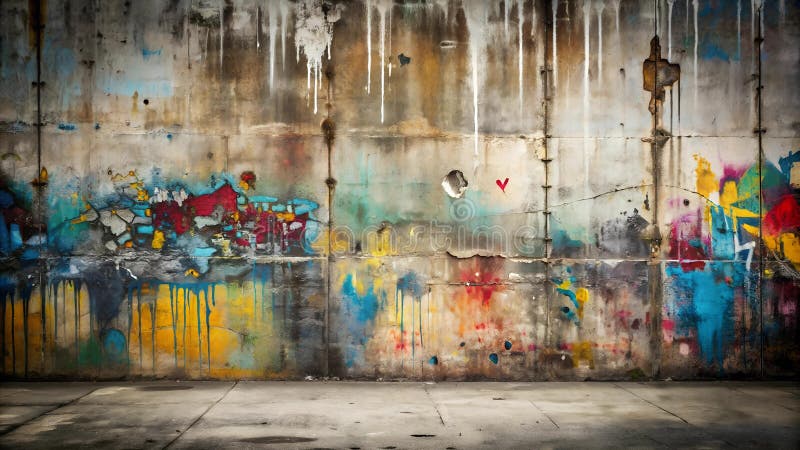 Graffiti-inspired Elements and Bold Colors Create a Trendy and Dynamic ...