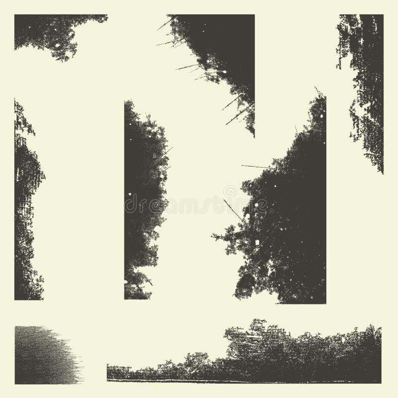 Distressed Corner Set stock vector. Illustration of overlay - 76946510