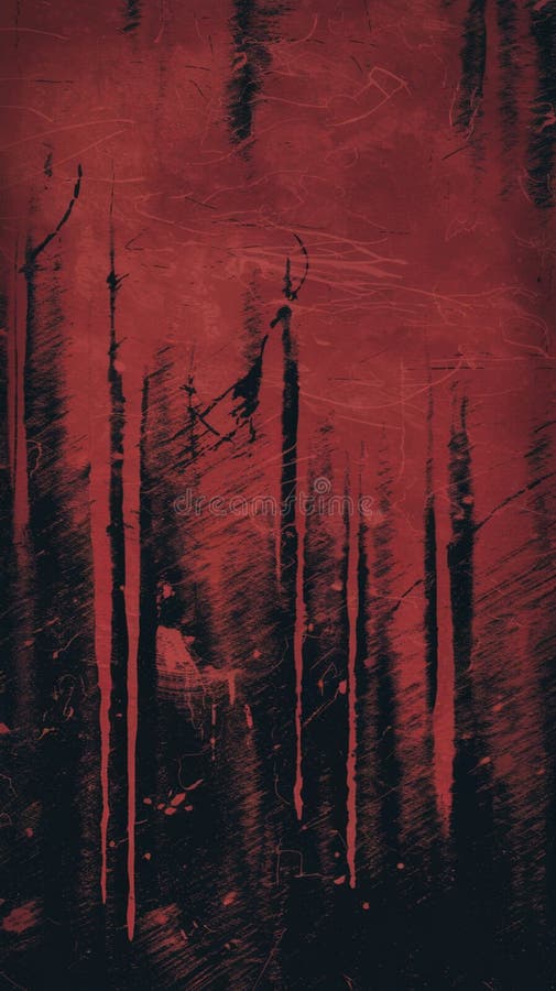 Distressed Deep Red Background Features Streaks and Patches, Evoking ...