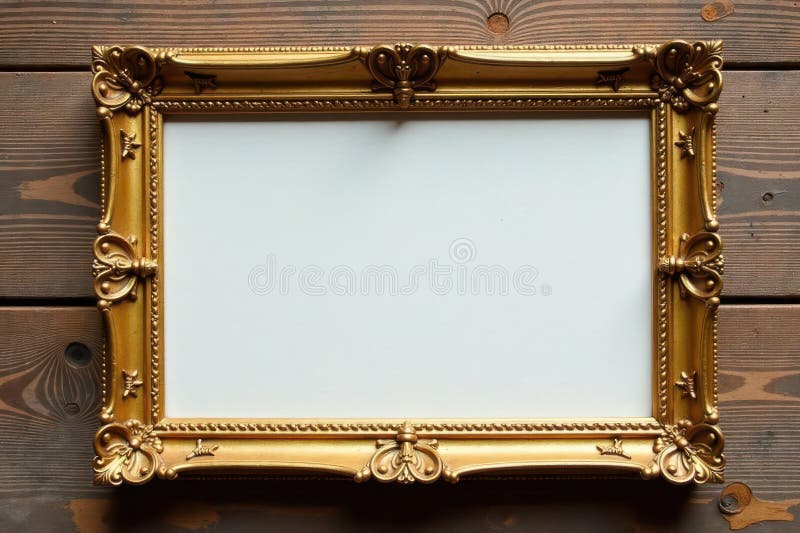 Distressed Golden Frame, Aged Wood, Golden Rectangle Proportions ...