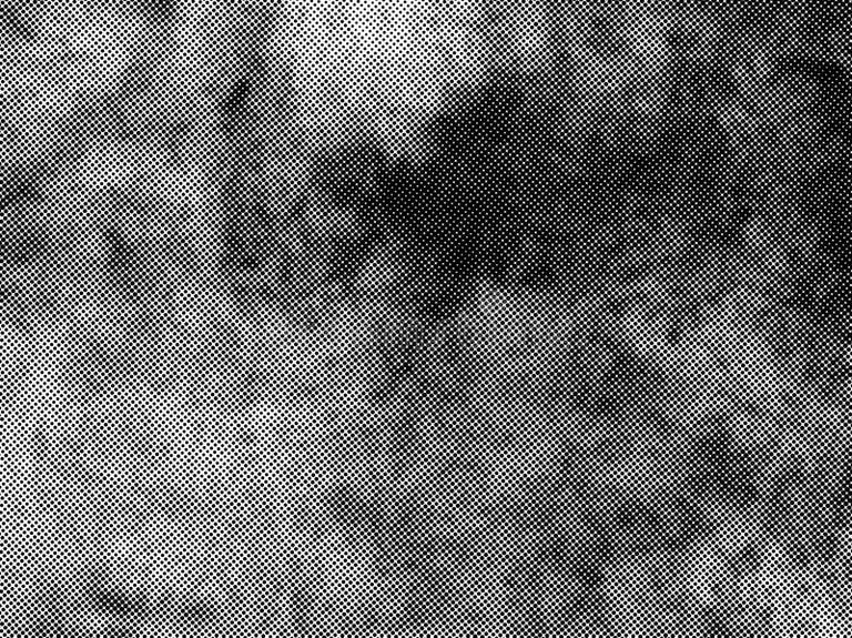 Distressed Halftone Grunge Black and White Vector Texture.Radial ...