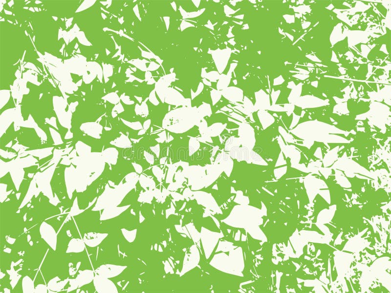 Distressed Leaves Vector Texture Overlay Stock Vector - Illustration of ...