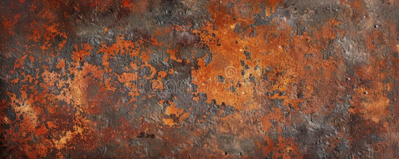 A Distressed Metal Surface with Deep Rust and Intricate, Aged Textures ...