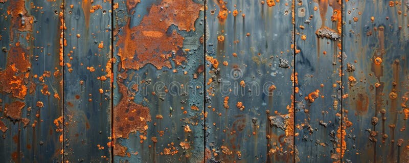 Distressed Metal Surface Deep Rust Rich Patina Evoking Sense History ...