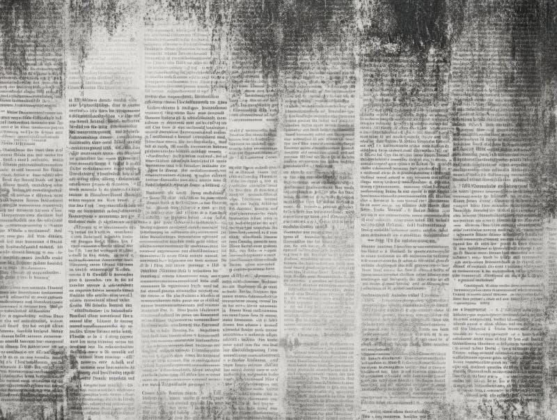 Distressed Newspaper Texture, a Grunge Background for Design Stock ...