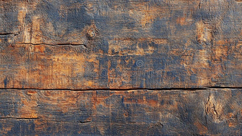 Distressed Oak Wood with a Rugged, Textured Surface and Visible Grain ...