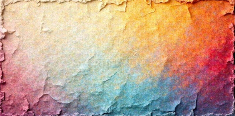 Distressed Paper Texture with Crumpled Edges and Creased Surface, Paper ...