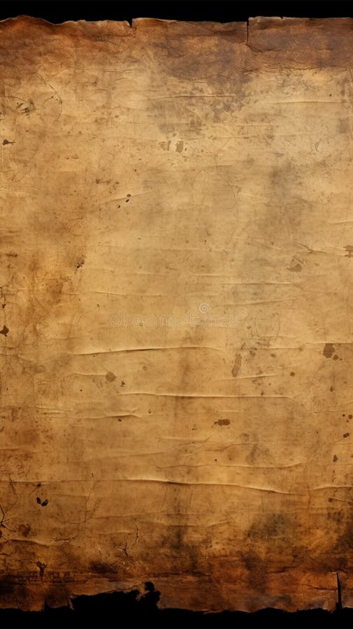 Distressed Paper Texture with Rustic, Darkened Edges Stock Illustration ...